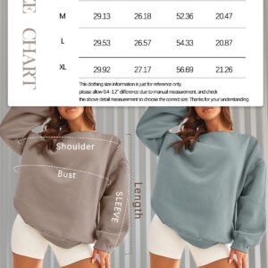 EFAN Oversized Sweaters Trendy Sweatshirts Hoodies Womens Fall Winter Outfits Clothes 2024 Pullover Tops Loose Comfy Fashion