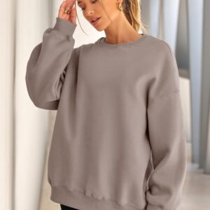 EFAN Oversized Sweaters Trendy Sweatshirts Hoodies Womens Fall Winter Outfits Clothes 2024 Pullover Tops Loose Comfy Fashion