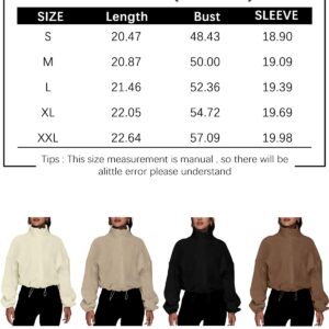 AUTOMET Womens Oversized Sweatshirts Zip Up Fleece Bomber Jackets Hoodies Winter Long Sleeve Fall Crop Coats Puffers Sherpa Trendy Fall Outfits Tops Fashion Clothes 2024