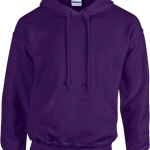 Gildan Adult Heavy Blend Hooded Sweatshirt (Purple) (X-Large)