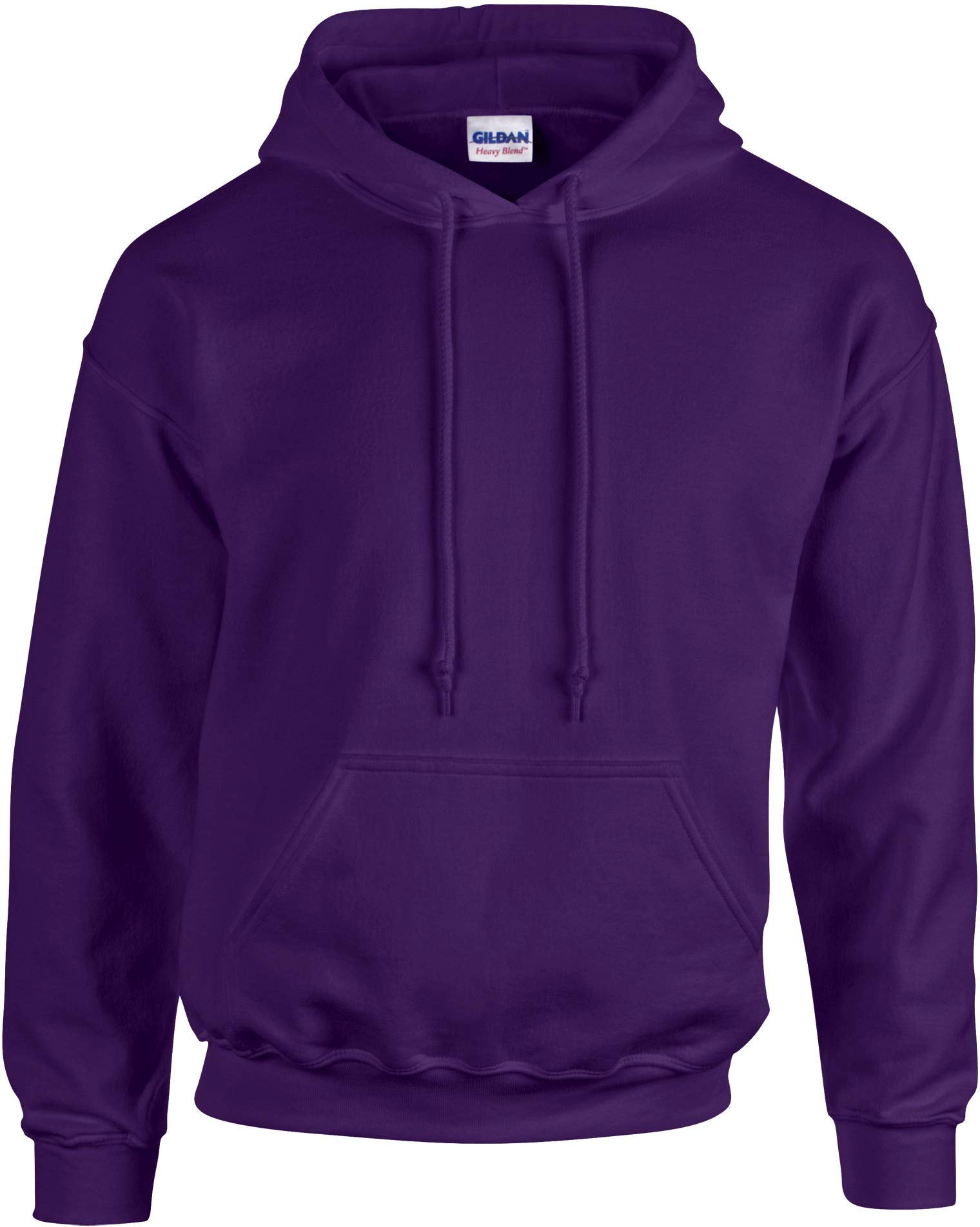 Gildan Adult Heavy Blend Hooded Sweatshirt (Purple) (X-Large)