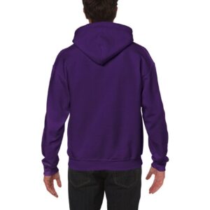 Gildan Adult Heavy Blend Hooded Sweatshirt (Purple) (X-Large)