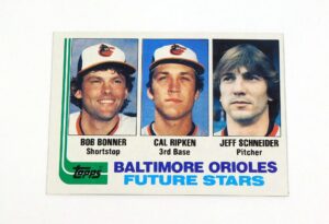 1982 topps baseball #21 cal ripken jr. rookie card