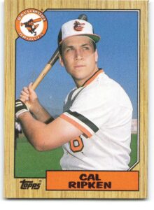 cal ripken jr. 1987 topps baseball card #784