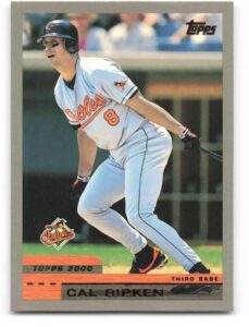 2000 topps #4 cal ripken jr. nm-mt baltimore orioles baseball