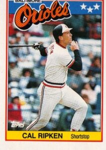 1988 topps mini #61 cal ripken