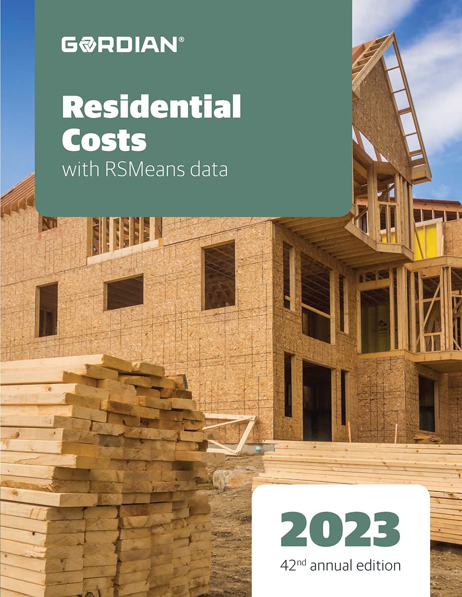 Residential Costs With Rsmeans Data 2023 (Means Residential Cost Data, 7959687)