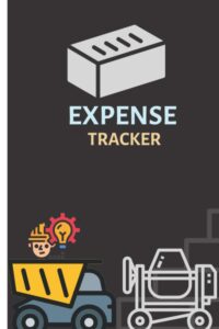 expense tracker: spending tracker notebook for tracking your estimated cost. great gift for engineer