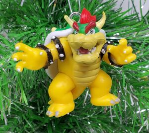 mario bowser ornament (unique shatterproof design)