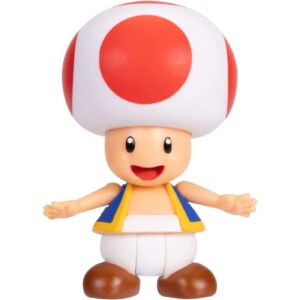 Super Mario Action Figures 2.5" Deluxe Toad Playset