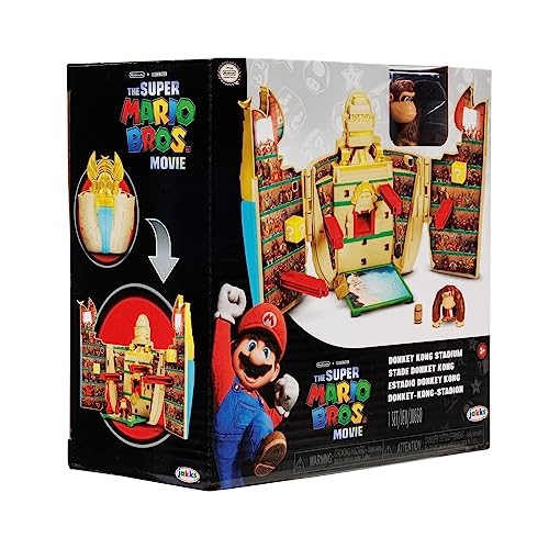 THE SUPER MARIO BROS. MOVIE Donkey Kong Mini Basic Playset Arena Wave 2