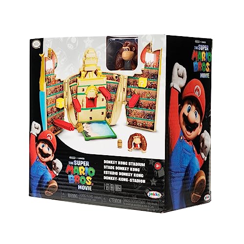 THE SUPER MARIO BROS. MOVIE Donkey Kong Mini Basic Playset Arena Wave 2