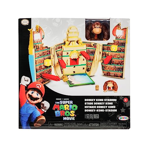 THE SUPER MARIO BROS. MOVIE Donkey Kong Mini Basic Playset Arena Wave 2