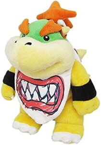 little buddy super mario all star collection 1424 bowser jr. stuffed plush, 8", 156 months to 180 months