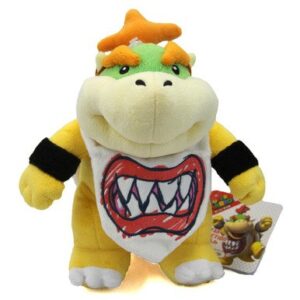 Little Buddy Super Mario All Star Collection 1424 Bowser Jr. Stuffed Plush, 8", 156 months to 180 months