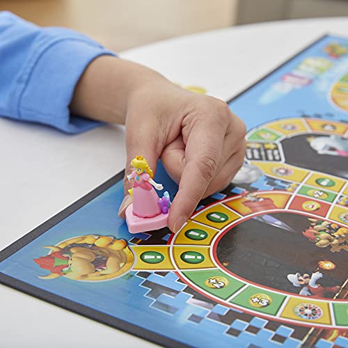 Hasbro Gaming The Game of Life: Super Mario Edition Board Game for Kids Ages 8 and Up, Play Minigames, Collect Stars, Battle Bowser