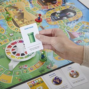 Hasbro Gaming The Game of Life: Super Mario Edition Board Game for Kids Ages 8 and Up, Play Minigames, Collect Stars, Battle Bowser