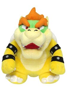 sanei super mario all star collection 10" bowser plush, small