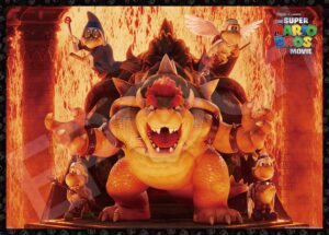 500 piece jigsaw puzzle super mario brothers bowser world (15.0 x 20.9 inches (38 x 53 cm)