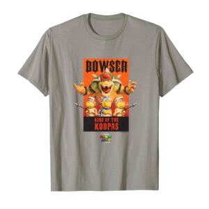 The Super Mario Bros. Movie Bowser King Of The Koopas Poster T-Shirt