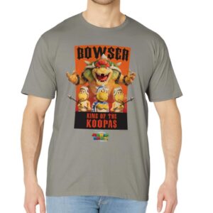 The Super Mario Bros. Movie Bowser King Of The Koopas Poster T-Shirt