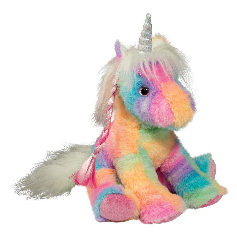 Douglas Riona Rainbow Unicorn Plush Stuffed Animal