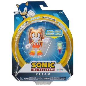 sonic the hedgehog wave 13 cream 4-inch mini figure [with ice cream cone]