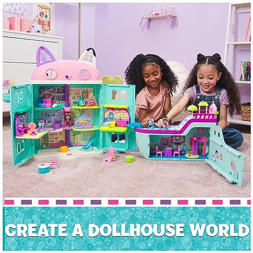 Gabby’s Dollhouse Kitty Narwhal’s Carnival Room, with Toy Figure, Surprise Toys and Dollhouse Furniture, Kids Toys for Girls & Boys 3+