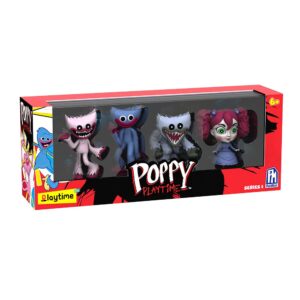 poppy playtime - vintage collectible figure pack (four exclusive minifigures, series 1) [officially licensed], (fp7702)