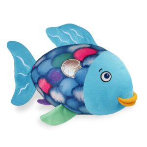 yottoy contemporary collection | rainbow fish colorful soft toy – 12”