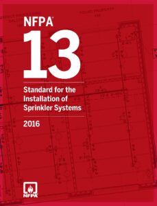 nfpa 13, standard for the installation of sprinkler systems, 2016 edition