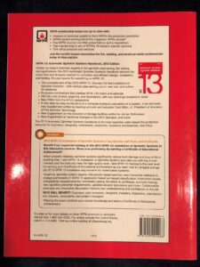 nfpa 13 standard for the installation of sprinkler systems