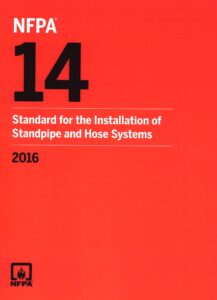 nfpa 14 standard for the installation of standpipe and hose systems, 2016 edition