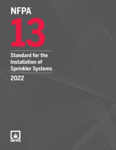 nfpa 13, standard for the installation of sprinkler systems, 2022 edition