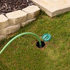 Rain Bird 32HE In-Ground Pro Rotor Pop-up Sprinkler System Kit with Click-N-Go Garden Hose Connection