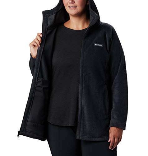 Columbia Women's Benton Springs II Long Hoodie, Black, X-Large