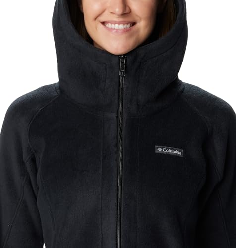 Columbia Women's Benton Springs II Long Hoodie, Black, X-Large