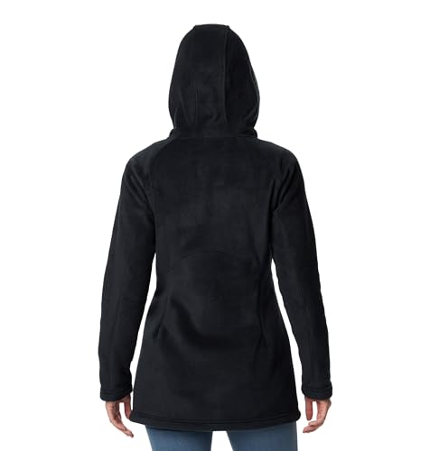 Columbia Women's Benton Springs II Long Hoodie, Black, X-Large