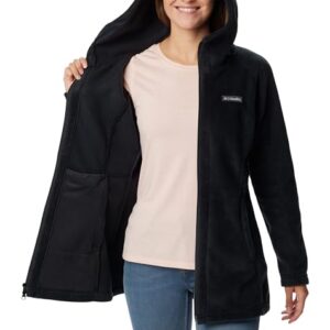 Columbia Women's Benton Springs II Long Hoodie, Black, X-Large