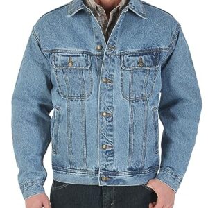 Wrangler Men's Unlined Denim Jacket,Vintage Indigo,Medium