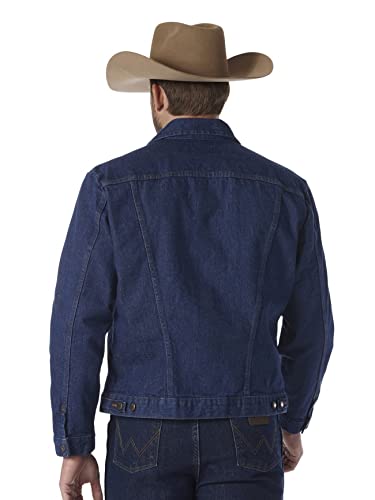 Wrangler mens Cowboy Cut Western Unlined Denim Jacket outerwear, Denim, Medium US