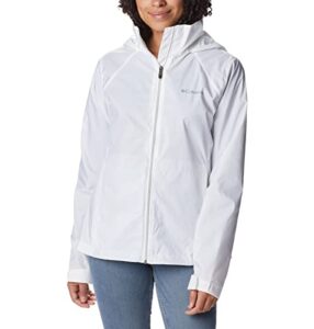 columbia women's switchback iii jacket, white, medium