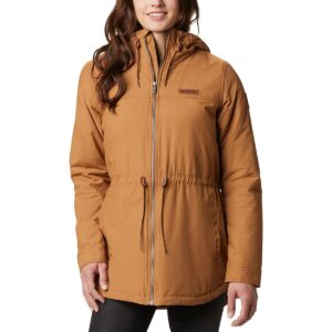 columbia women's chatfield hill jacket, elk, large