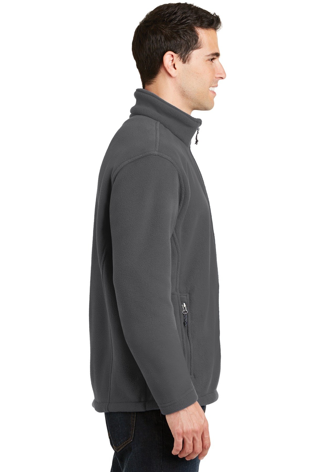 Port Authority Men's Value Fleece Jacket L Iron Grey