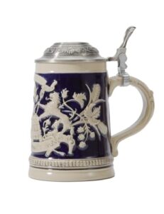 haucoze beer stein mug german bavarian drinking stanley drinking mug with lid for man 0.6liter