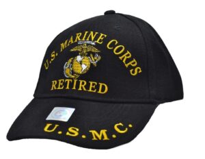 united states once a marine always a marine retired hat cap