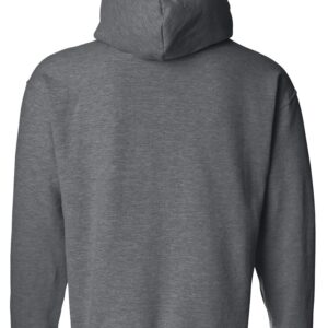 zerogravitee Marine Wife Hooded Sweatshirt in Dark Heather Gray - Medium