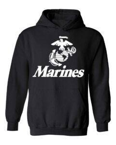 lucky ride us marines sweatshirt usmc hoodie marine corps large black