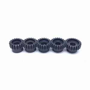 KingVal Replacement 5PCS M1 8mm 18T 19T 20T 21T 22T Steel Pinion Motor Gear Compatible with 1/5 RC Car Brushed Brushless Motor