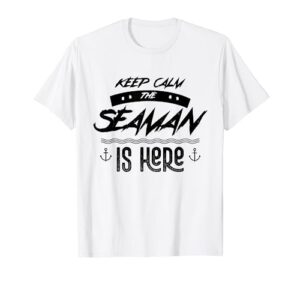 seaman navigator seafarer sailor mariner t-shirt